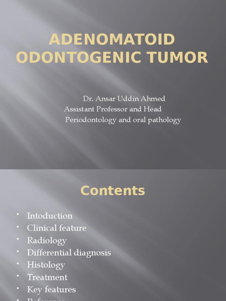 An In-Depth Review of the Clinical, Radiographic, Histological and ...