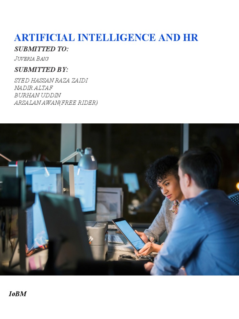 Ai in HR | PDF | Artificial Intelligence | Intelligence (AI) & Semantics