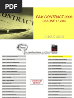 PAM Contract 2018 (With Quantities) | PDF | Employment | Architect