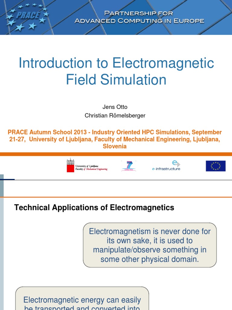 Electromagneticfieldsimulation PDF | PDF | Finite Element Method ...