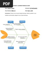 Fishbone Diagram - DROPOUTS | PDF