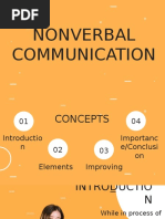 Handout 2 - Non Verbal Communications Worksheet | PDF