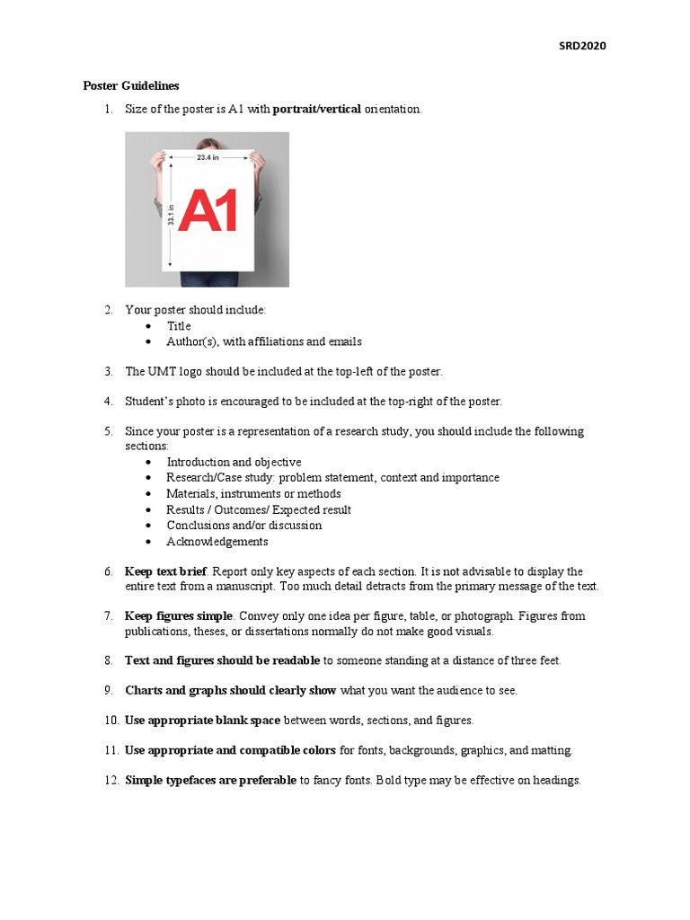 Poster Guideline | PDF