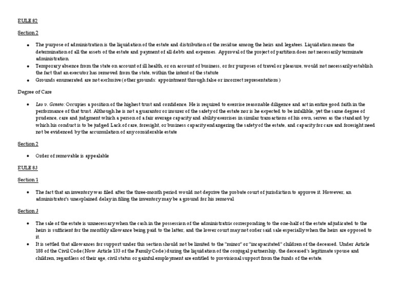Rule 82-83 | PDF | Trust Law | Liquidation