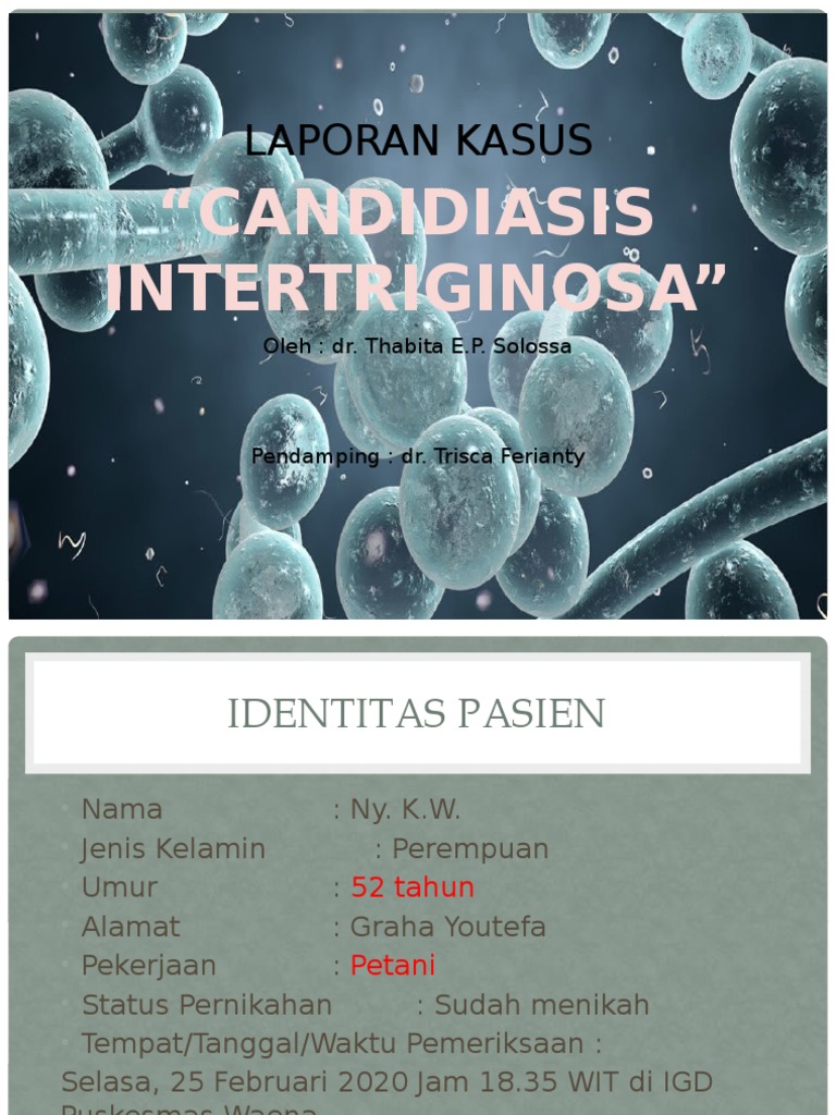 Candidiasis Intertriginosa | PDF
