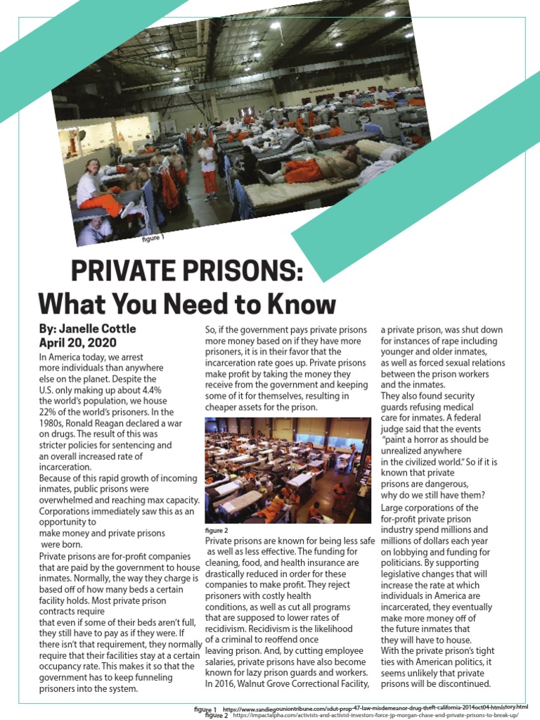 Page 1 | PDF | Private Prison | Recidivism