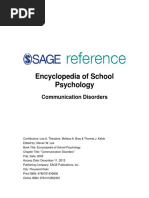 Severity Rating Scales | PDF | Speech | Communication