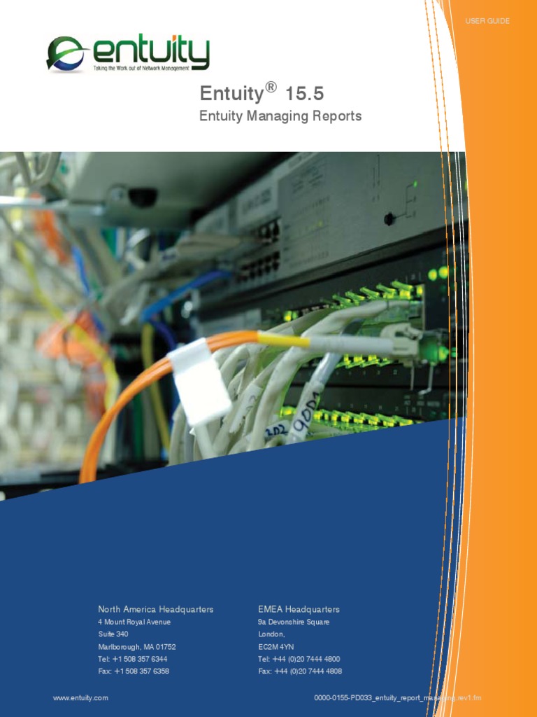 Entuity Report Managing | PDF | Virtualization | File Format