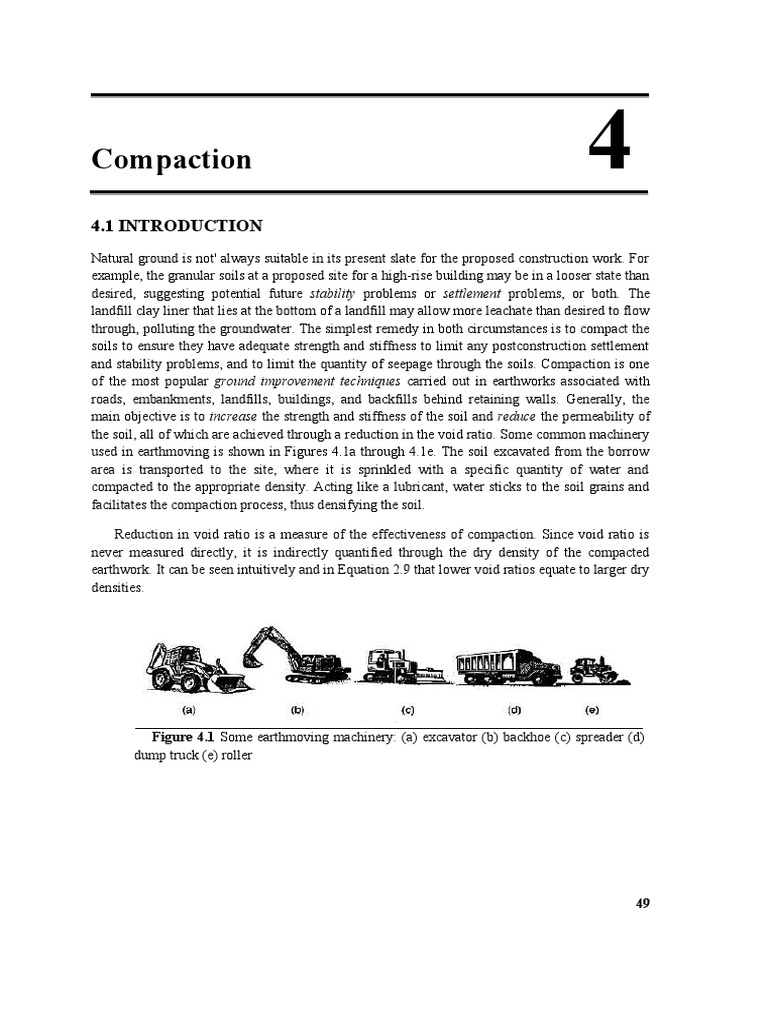 Geotech Chapter 4 Pdf Density Civil Engineering