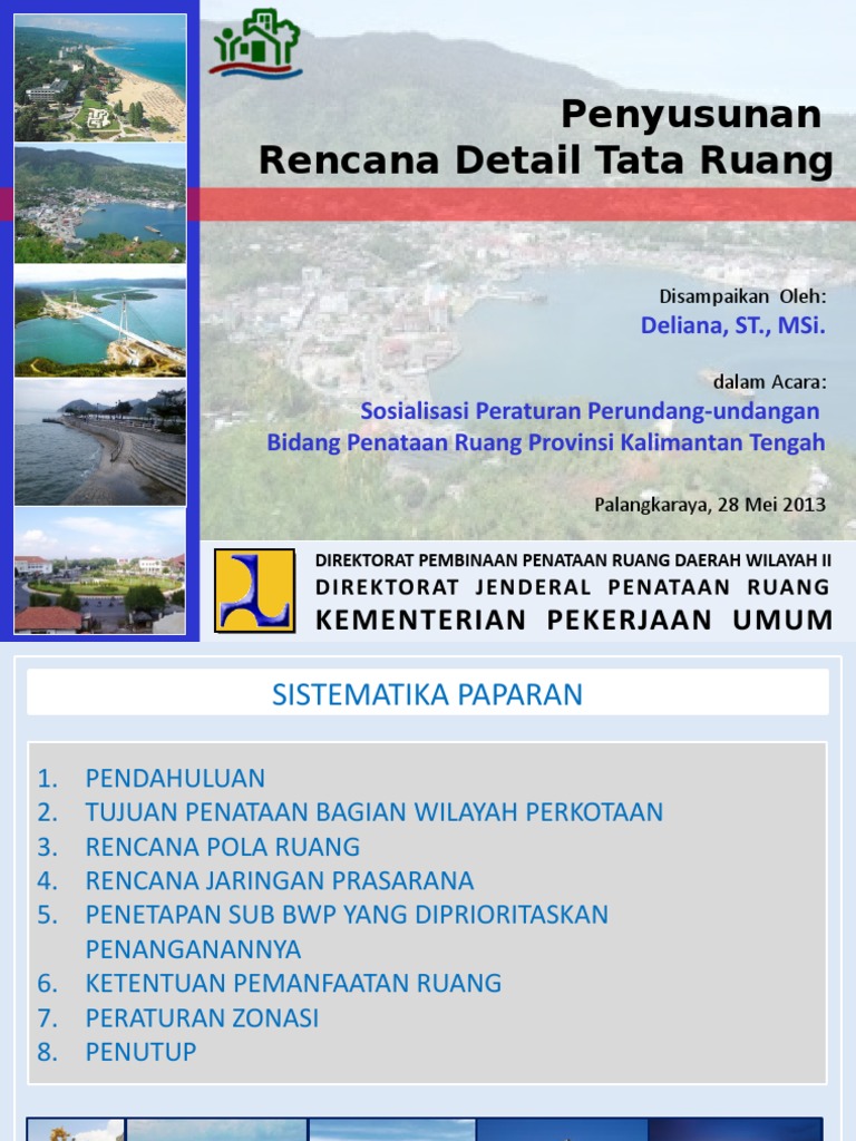 Penyusunan RDTR by Deli | PDF
