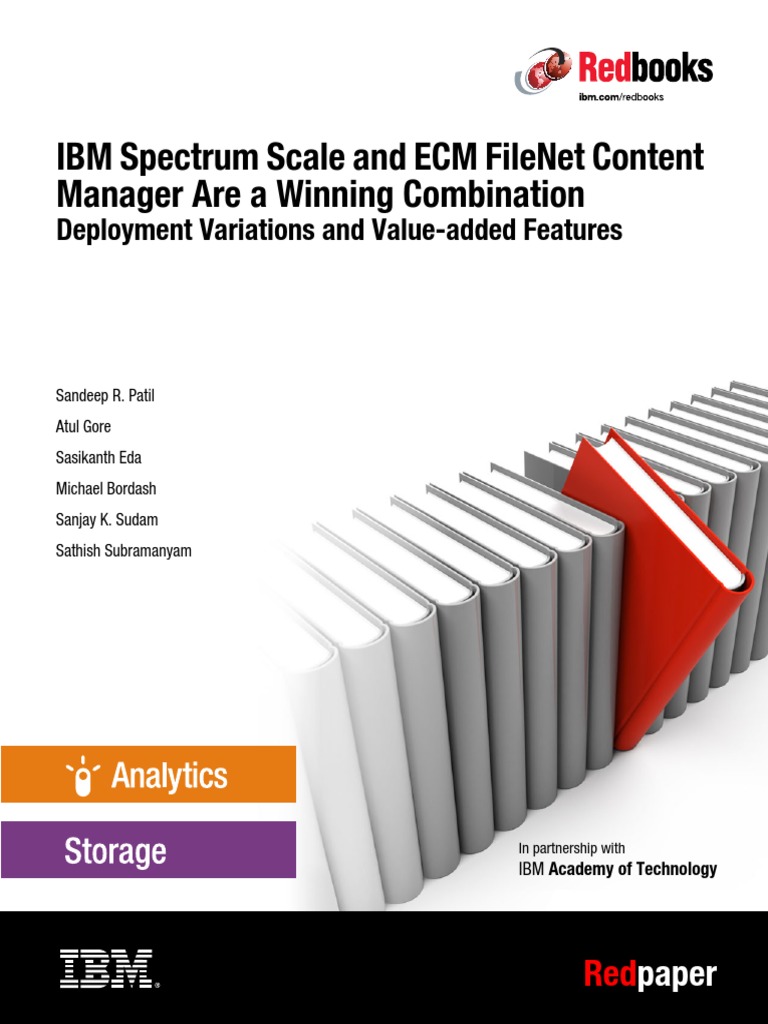 IBM Spectrum Scale and ECM FileNet Content | PDF | Open Stack ...