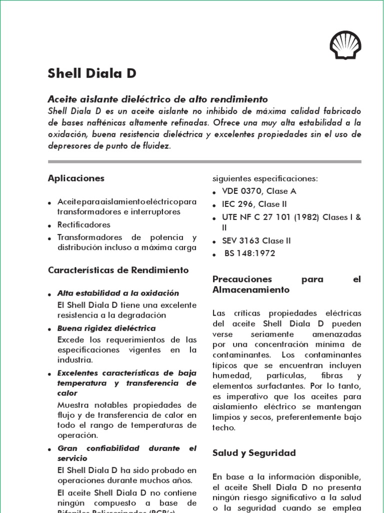 Shell Dial Ad | PDF | Transformador | Petróleo