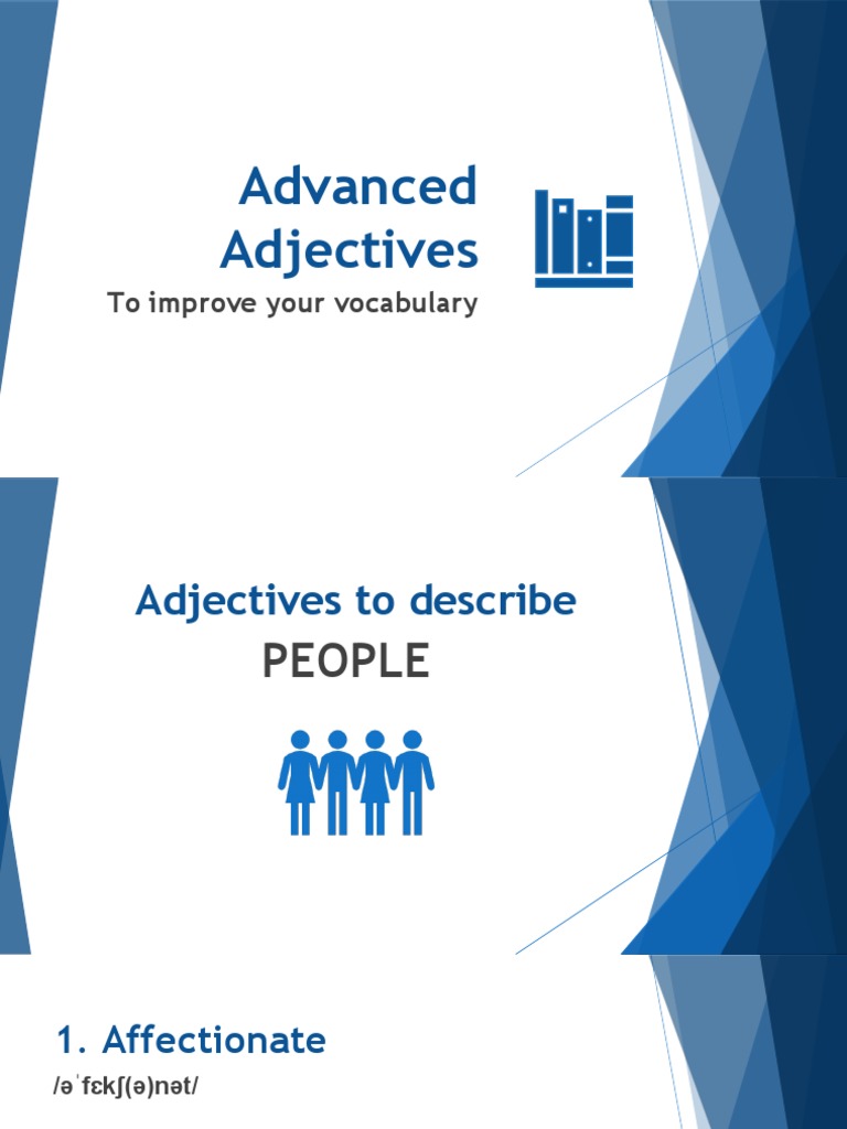 Advanced Adjectives Extra | PDF | Foods