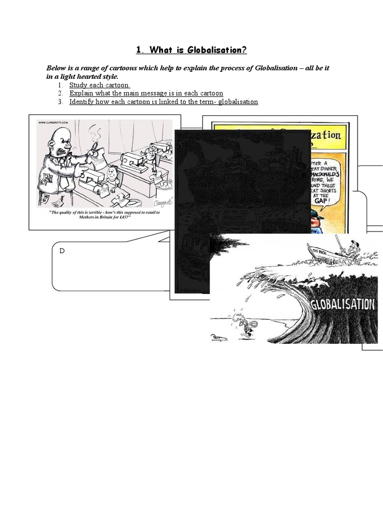 What Is Globalization-Task | PDF