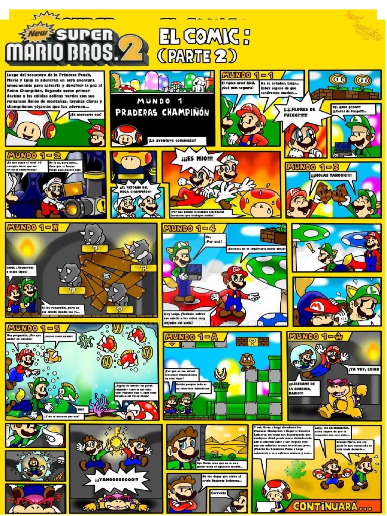 Cómics de Mario Bros | PDF