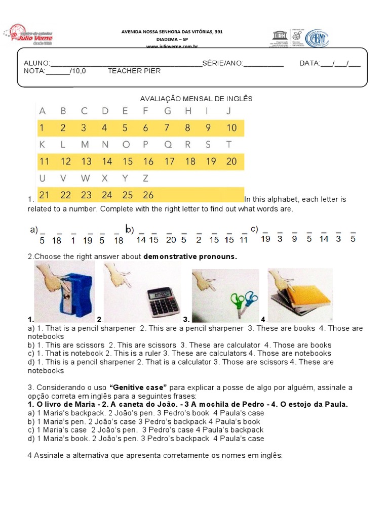 AVM 6F 1T (1) | PDF | Stationery | Writing Implements