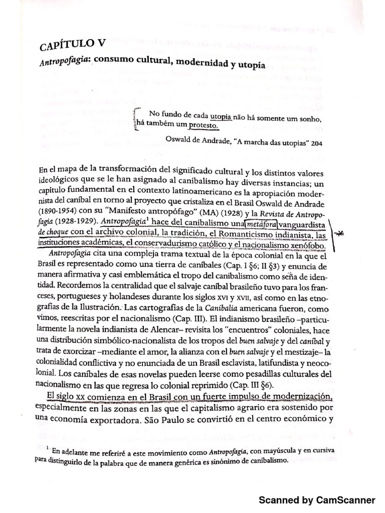 Antropofagia - Canibalia - Carlos Jáuregui PDF | PDF