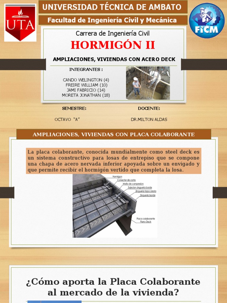 Placa Colaborante | PDF | Hormigón | Acero