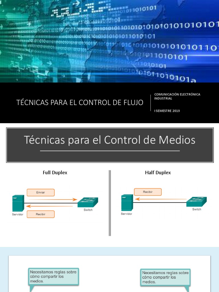 Técnicas de Control de Flujo en Redes | PDF | Detección y corrección de ...