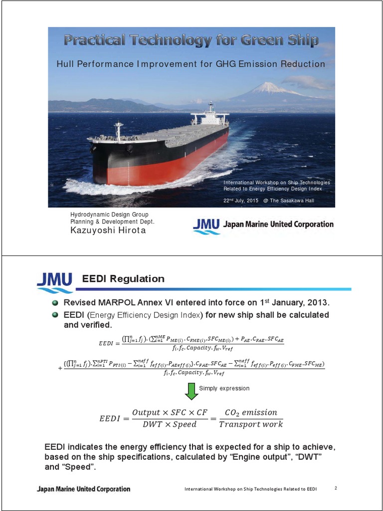 Japan Marine United Corporation PDF | PDF | Watercraft | Nature