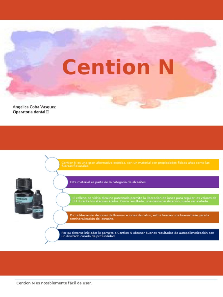 Cention N: Un material dental estético de alta resistencia con ...