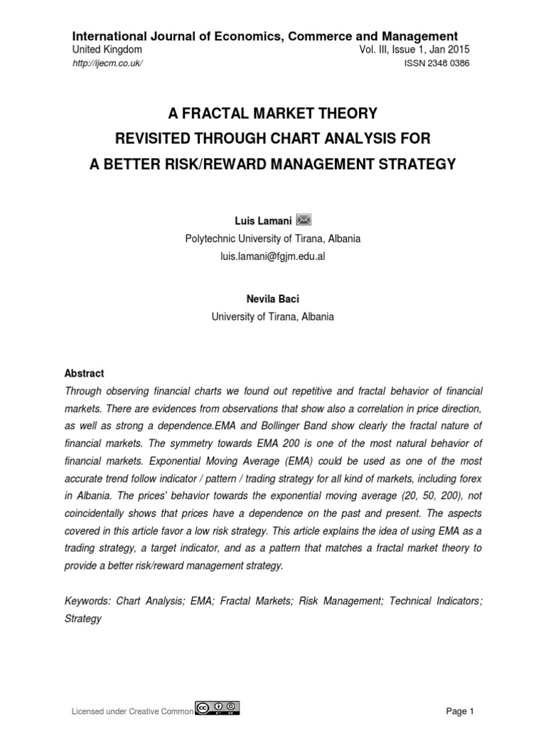 A Fractal Market Theory Revisited Through Chart Analysis For A Better ...