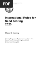 AOSA Seed Testing Procedures | PDF | Seed | Calibration