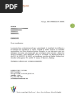 Formato Carta de Recibido | PDF