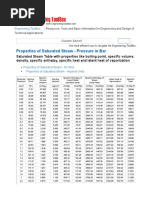 Steam Table Calculator - Dry Saturated Steam Line - Spirax Sarco | PDF ...
