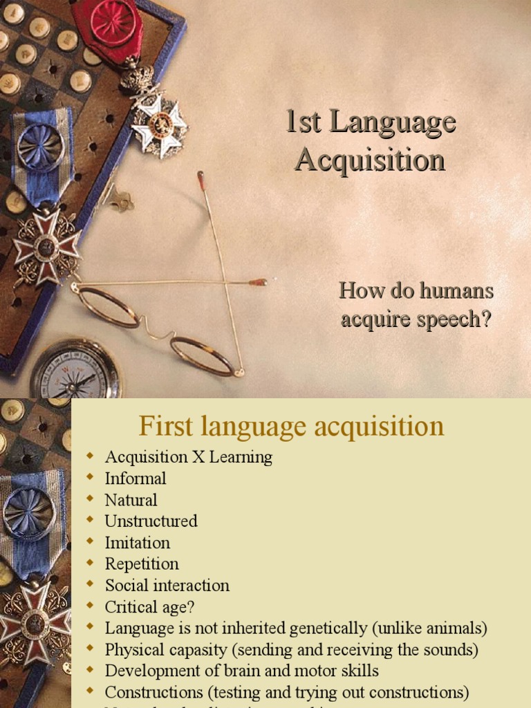 Language Acquisition | PDF | Language Acquisition | Speech