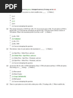 Practice Questions Derivatives Market (Dealers) Module | PDF