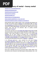 Encyclopaedia Metallum Overview | PDF | Heavy Metal Music | Rock Music