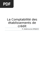 Introduction à la comptabilité bancaire | PDF | Comptabilité | Banques