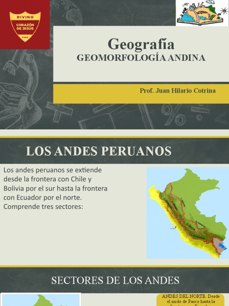 Geomorfologia Andina | PDF | Andes | Volcán