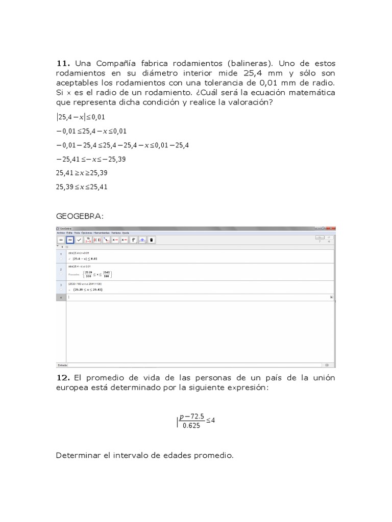 Ejercicios de Valor Absoluto | PDF | Naturaleza | Enseñanza de matemática