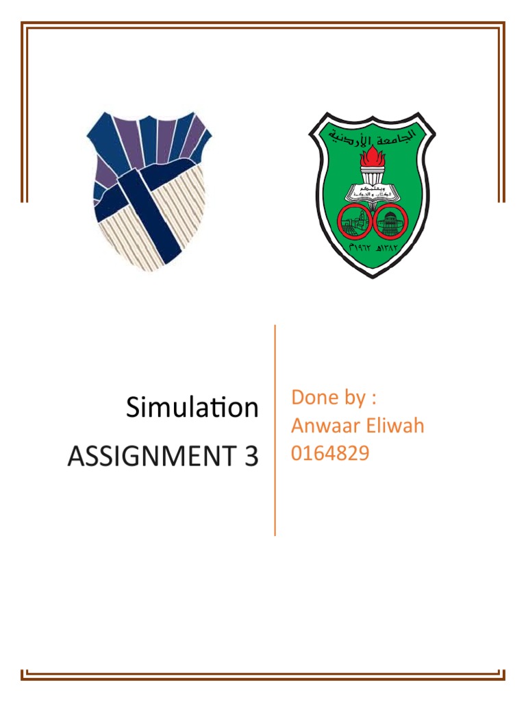 Simulation: Assignment 3 | PDF | Technology & Engineering