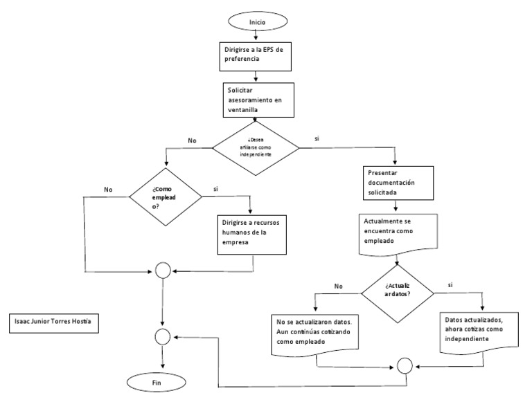 Elaboración de Un Diagrama de Flujo para Una EPS | PDF