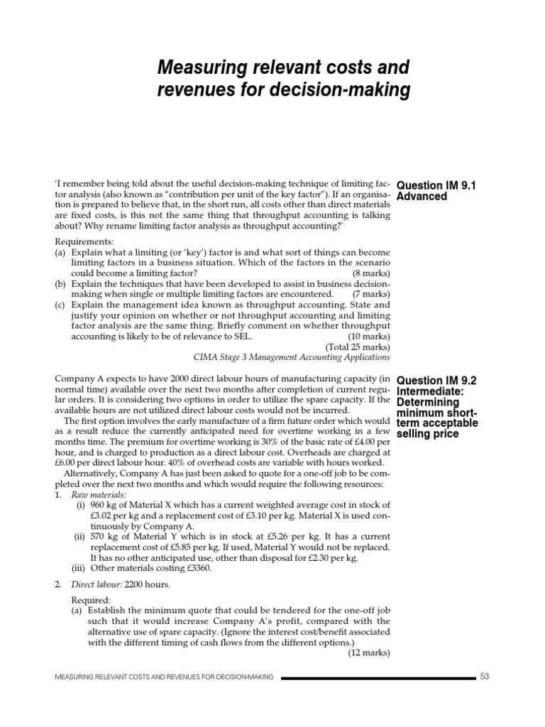 AFM Assignment 2 | PDF | Labour Economics | Cost Accounting