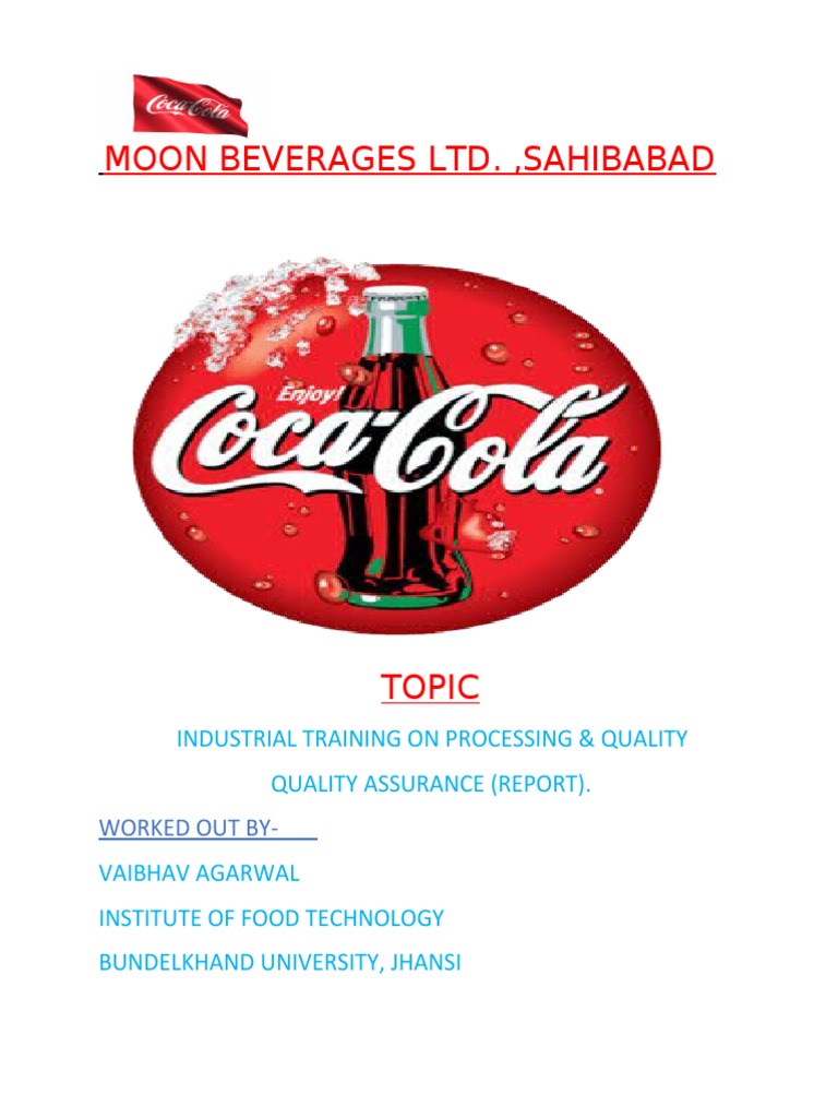 Moon Beverages LTD | PDF | Coca Cola | Water