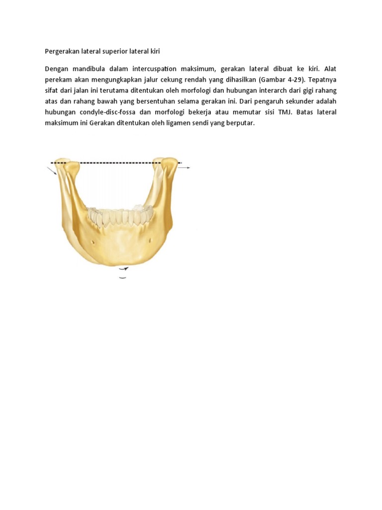 Pergerakan Lateral Superior Lateral Kiri | PDF