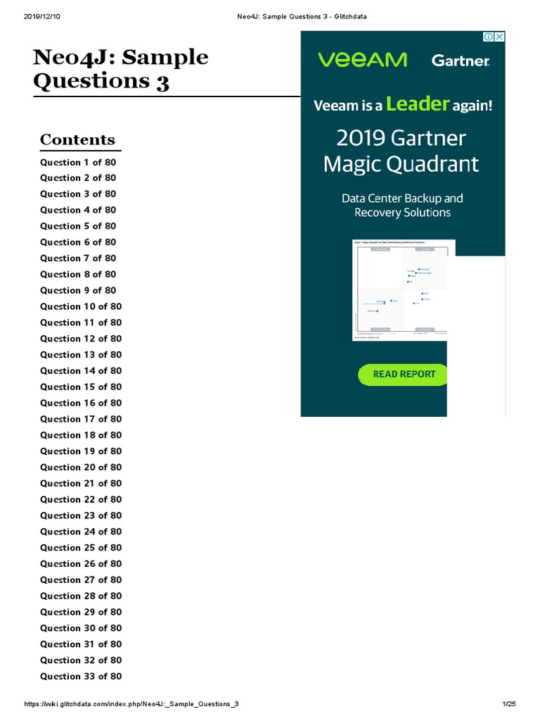 Neo4J Sample Questions 3: A Comprehensive Collection of Practice ...