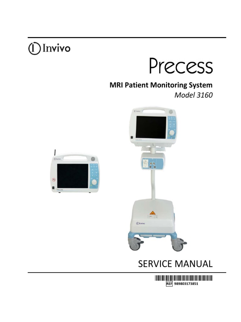 Invivo Precess 3160 Service Manual | PDF | Battery Charger | Usb