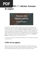 Formato APA 7 en Word: Guía Rápida | PDF