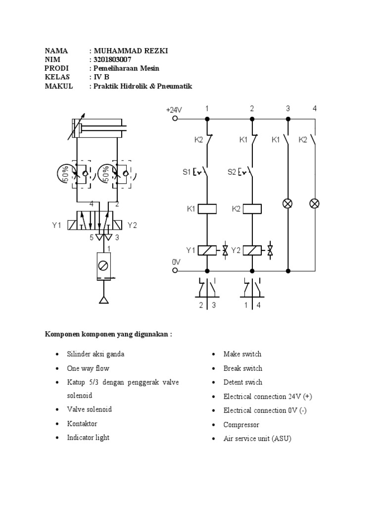 Rangkaian Elektropneumatik | PDF