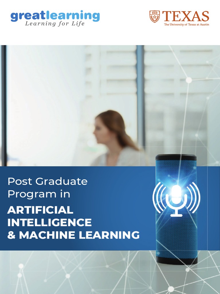 Pgp Machine Learning Brochure Pdf Pdf Artificial Neural Network