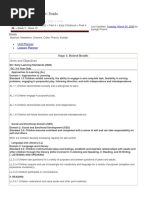 Activity Plan For Step Up To Quality: Monday Tuesday Wednesday Thursday ...