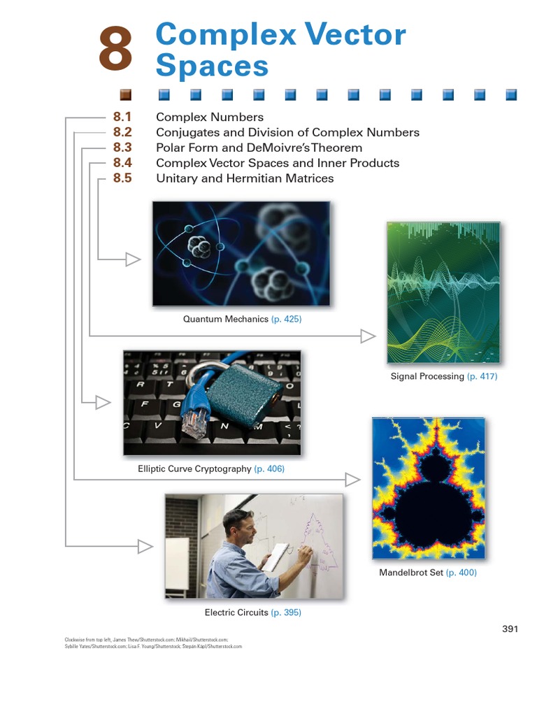 Complec Vector Spaces - Larson | PDF | Complex Number | Matrix ...