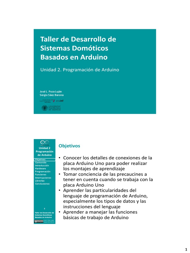 2 Programacion De Arduino Pdf Pdf Arduino Lenguaje De Programación