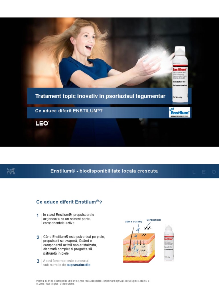 Enstilar Cutaneous Foam For The Treatment Of Psoriasis, 45% OFF