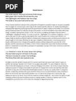 Analysis of Sir Patrick Spens Ballad | PDF | Poetry | Ballad